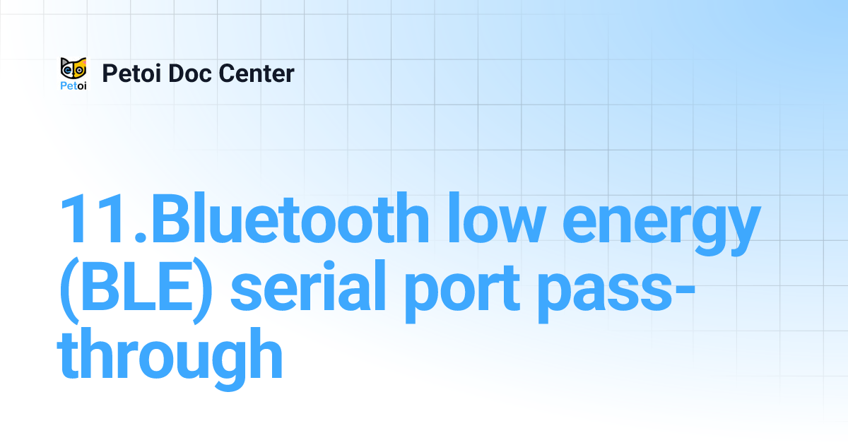 11.Bluetooth low energy (BLE) serial port pass-through | 🇹🇭 Thai ...